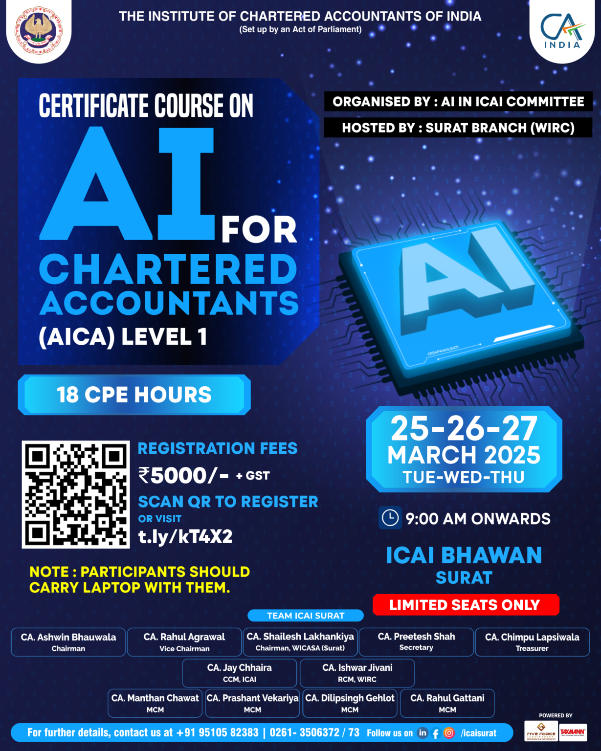 Certificate Course on AI in ICAI (Level 1)